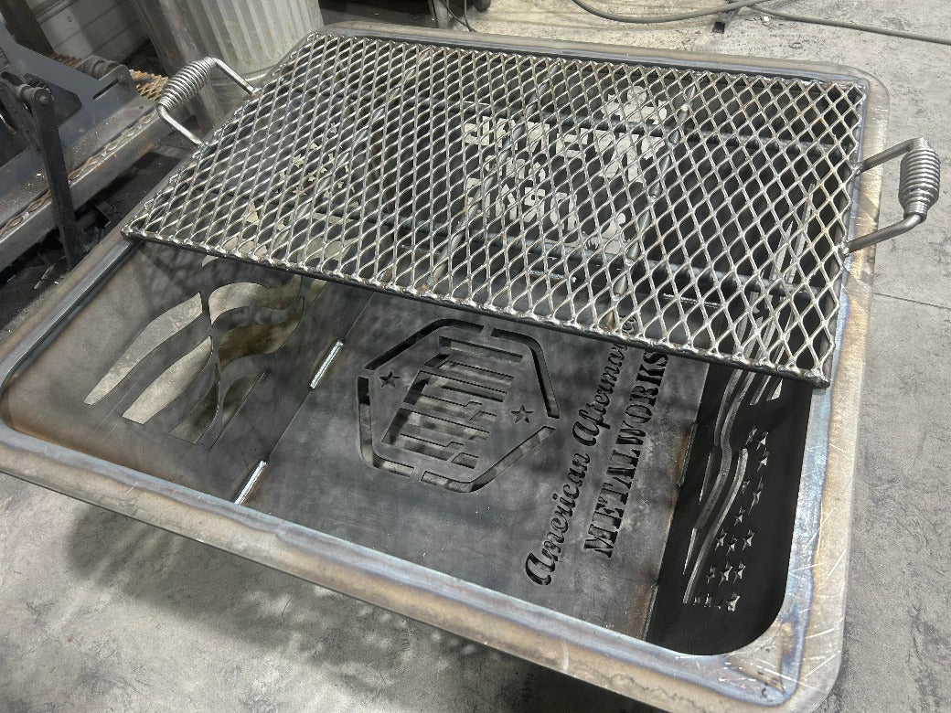 Open Fire Cooking Grate - American Aftermarkets Metalworks
