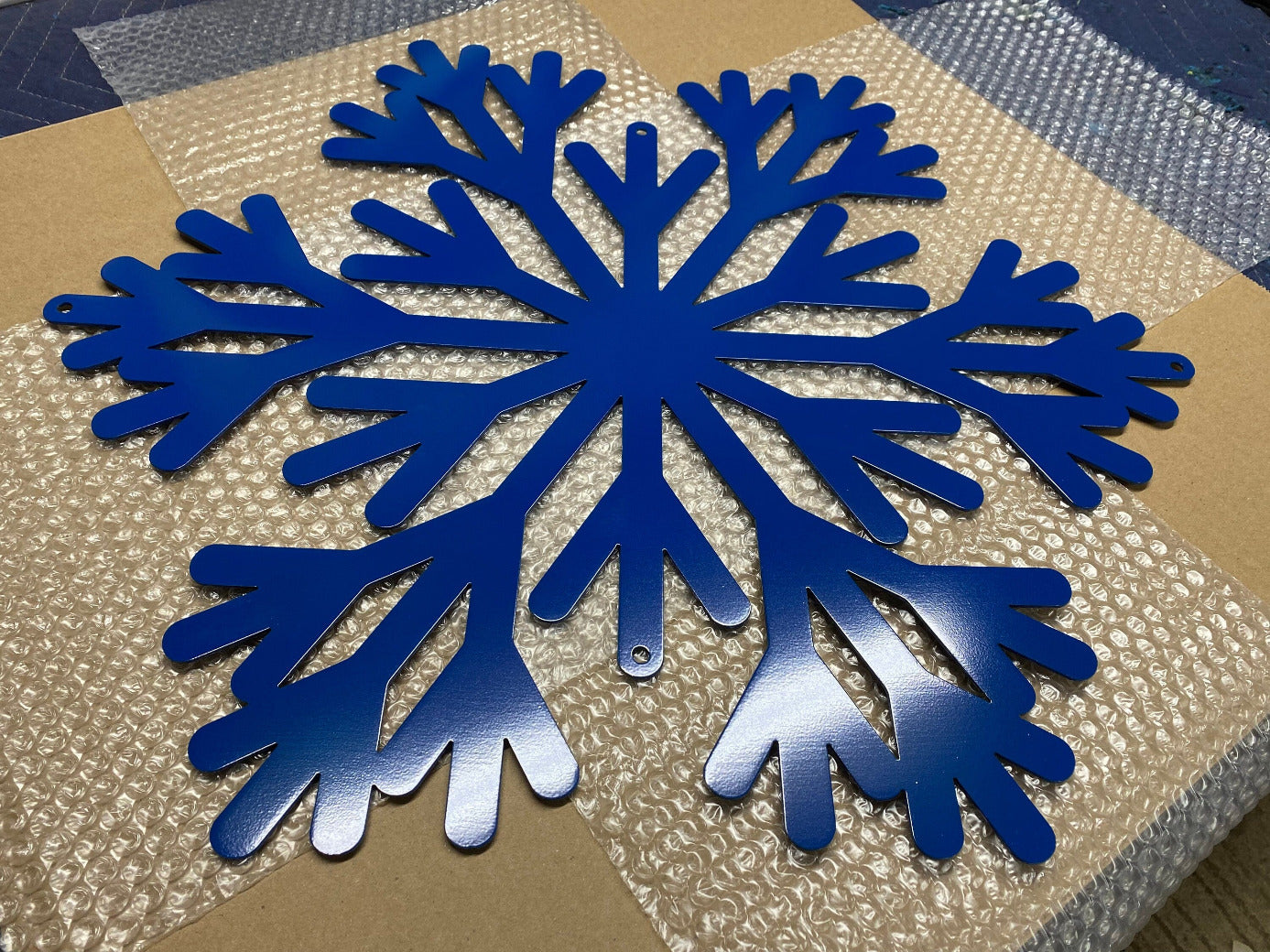 Metal Snowflake Sign - American Aftermarkets Metalworks