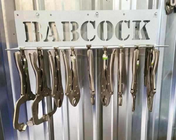 Vise Grips Storage, Personalized - American Aftermarkets Metalworks