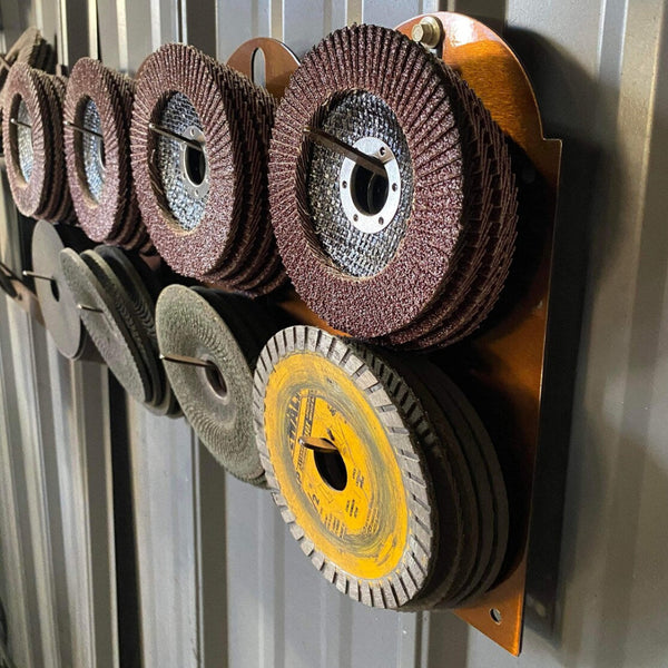 Grinder Disc Holder for Organization - American Aftermarkets Metalworks
