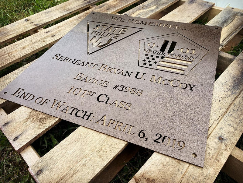 Custom Steel Business Sign | Personalized Logo Signage - American ...