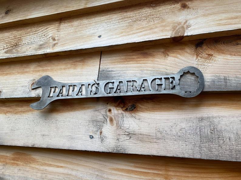 Custom Metal Wrench Sign - American Aftermarkets Metalworks