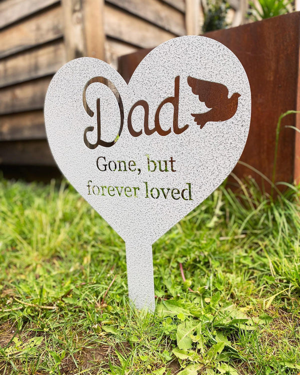 Personalized Memorial Stake - American Aftermarkets Metalworks