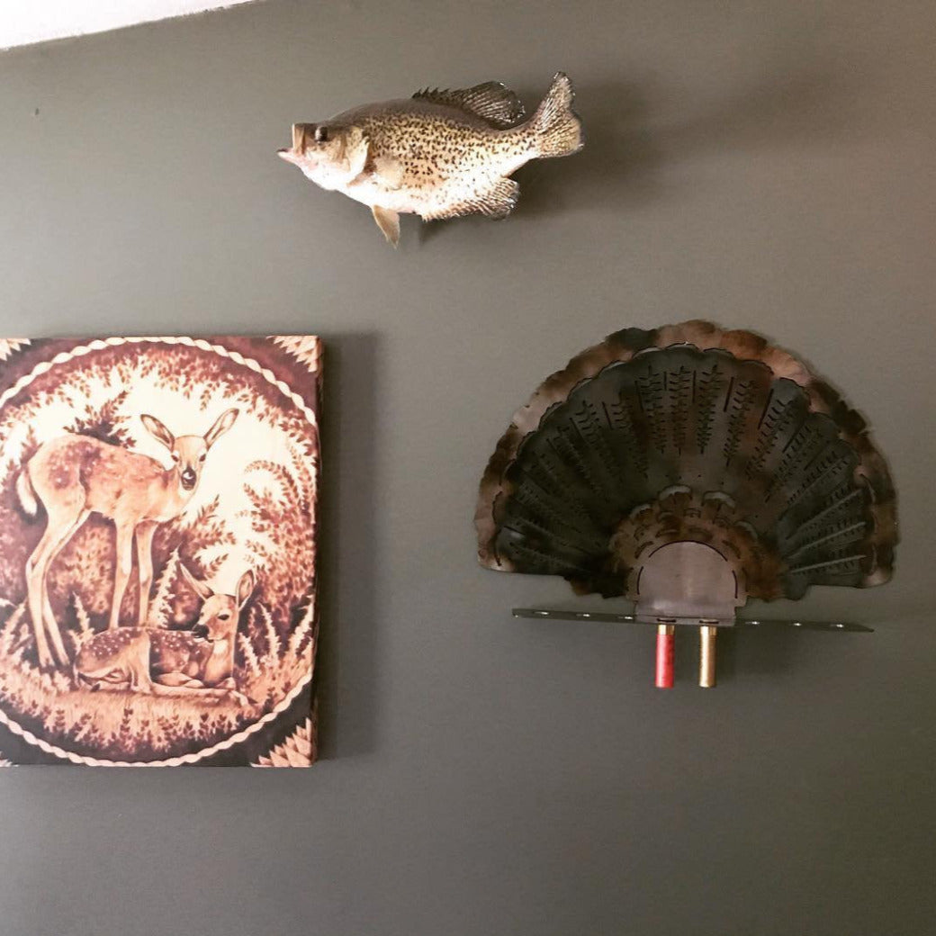 Turkey Fan Trophy Display - American Aftermarkets Metalworks
