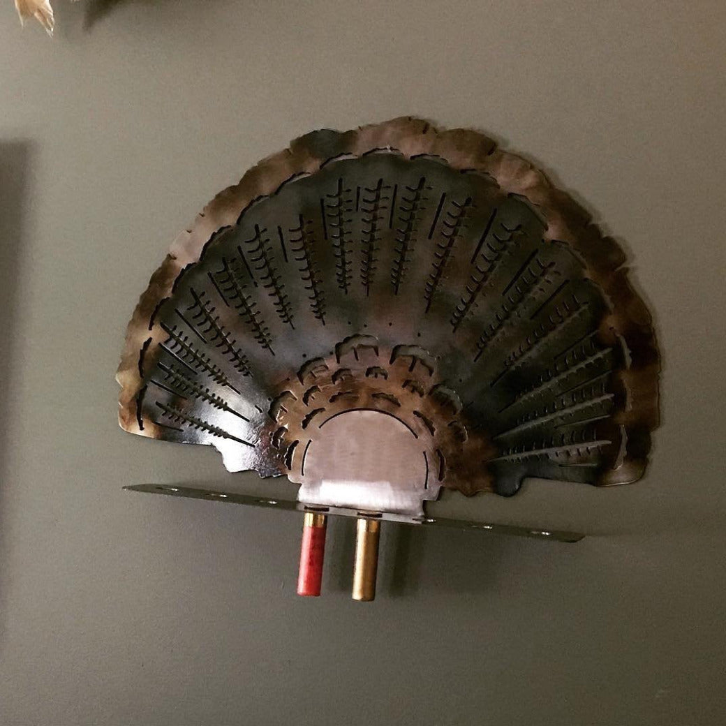 Turkey Fan Trophy Display - American Aftermarkets Metalworks