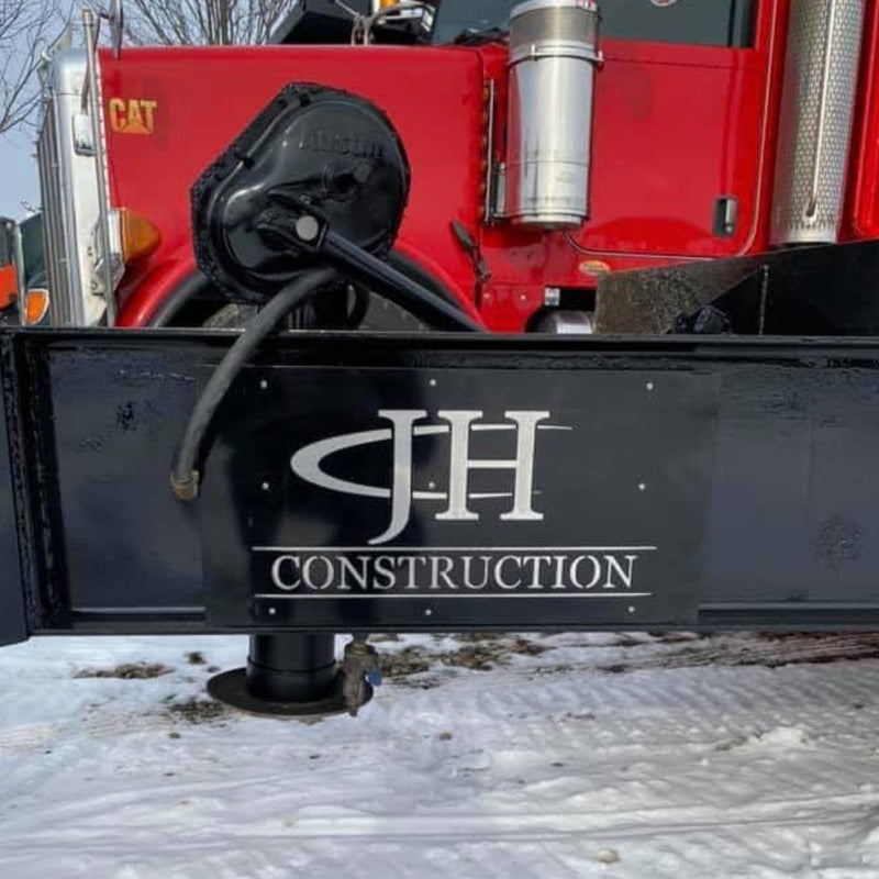 Layered Steel Business Sign with Logo | Custom Business Signs ...