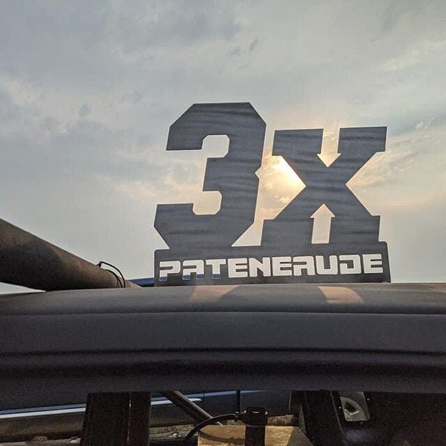Steel Demolition Derby Roof Sign | Custom Derby Car Signs - American ...