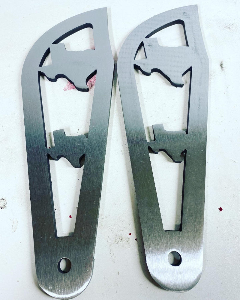 BBQ Smoker Swivel Handle, Stainless Steel Handle with Large Brackets ...