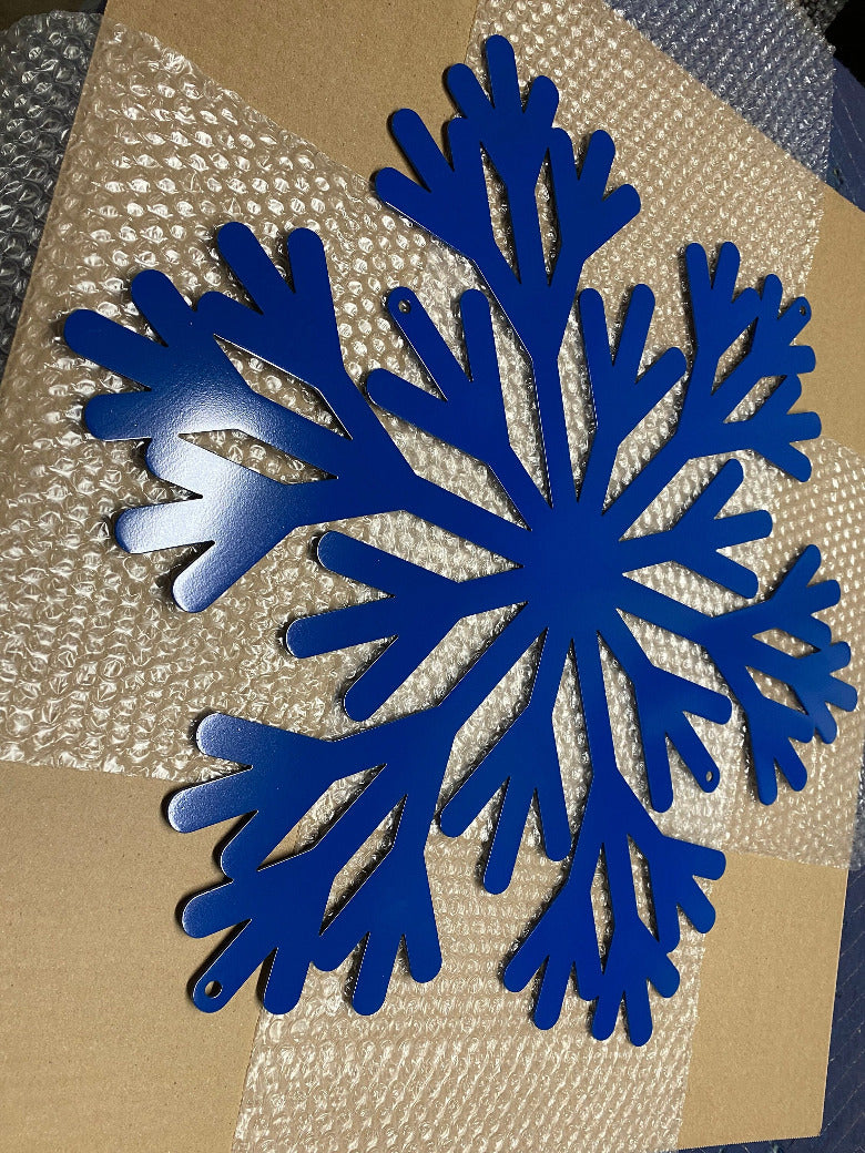 Metal Snowflake Sign - American Aftermarkets Metalworks
