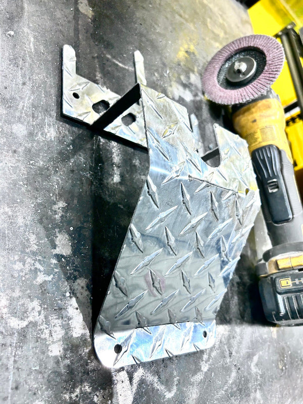 4.5” Diamond Plate Angle Grinder Tool Holder *1 LEFT* - American ...