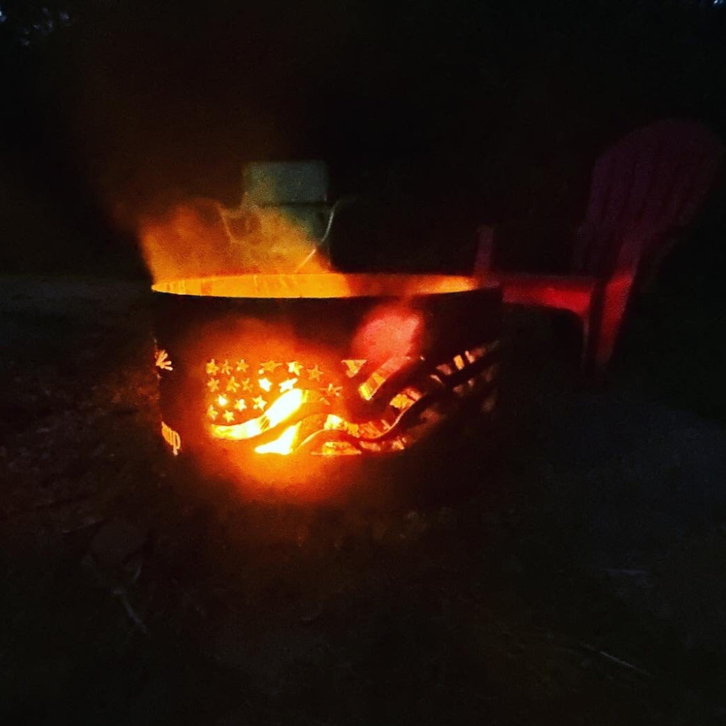 Personalized Fire Ring | Custom Firepit Designs - American Aftermarkets ...
