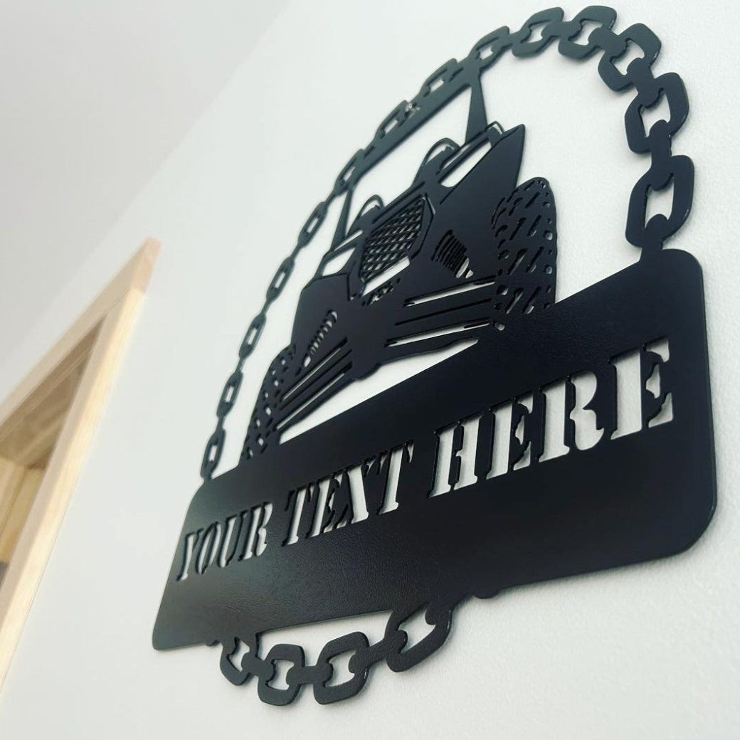 Personalized UTV / RZR Side By Side Metal Sign - American Aftermarkets ...